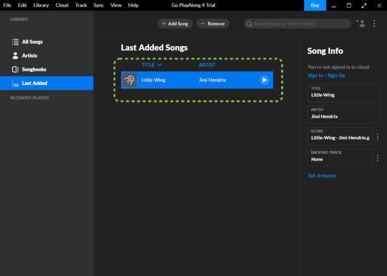 GPファイルを開く『Go PlayAlong』は無料のTAB譜も探せる最強ツール！