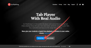 GPファイルを開く『Go PlayAlong』は無料のTAB譜も探せる最強ツール！
