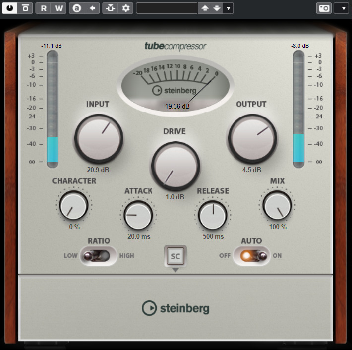 【Cubase】Waves製品の『ヴィンテージ系コンプ』と徹底比較！