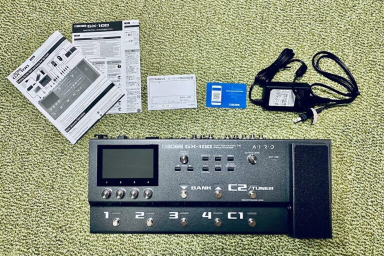 【GX-100】BOSS新シリーズ購入！『GT-1000』より断然おすすめ！？